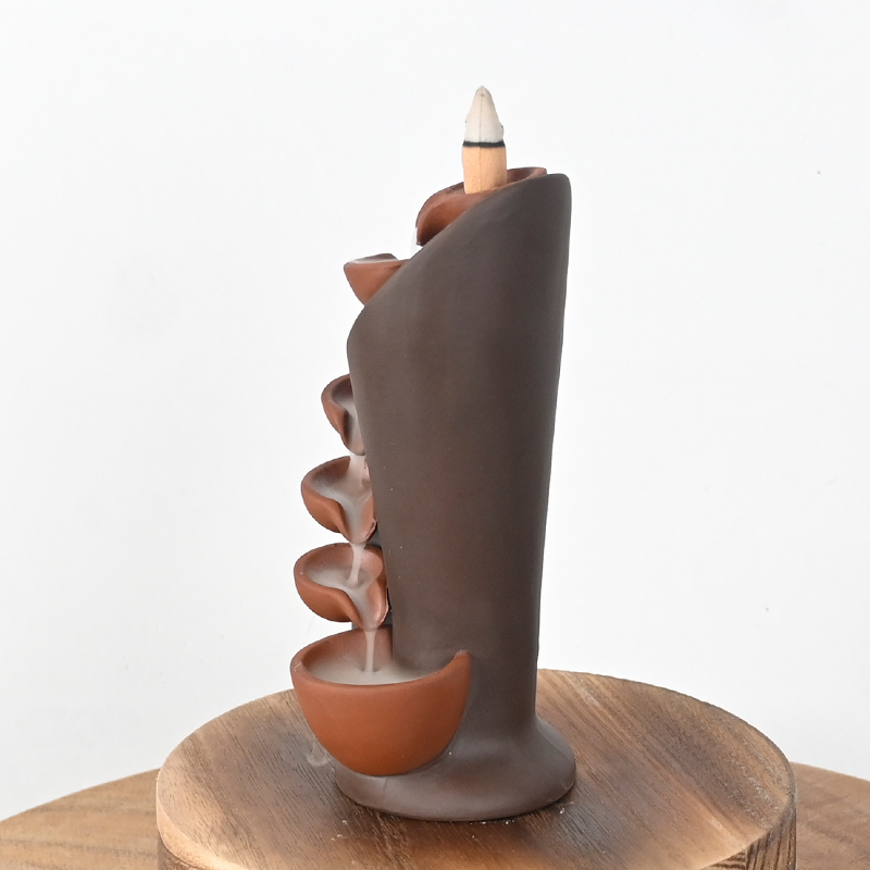 Ceramic Waterfall Backflow Incense Burner Cone Incense Holder - Buy ...