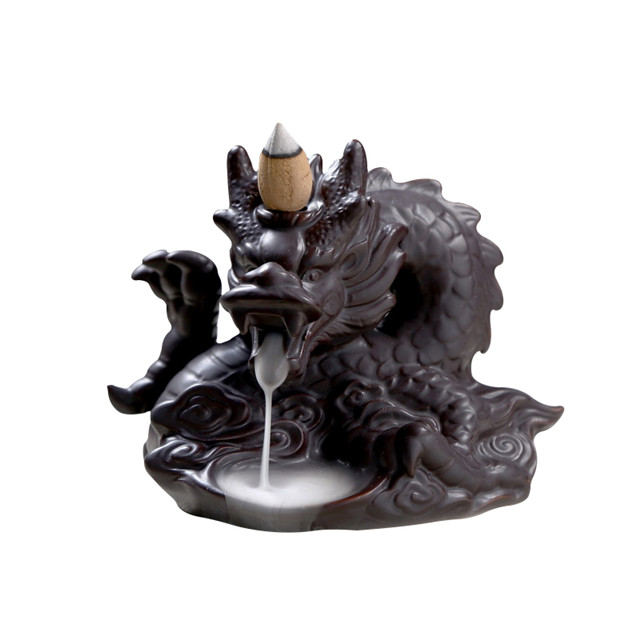 Thread Incense Socket Ceramic Waterfall Reflux Incense dragon claw ...